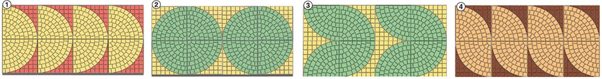 Surface structure of natural ancient pavings | Pasco